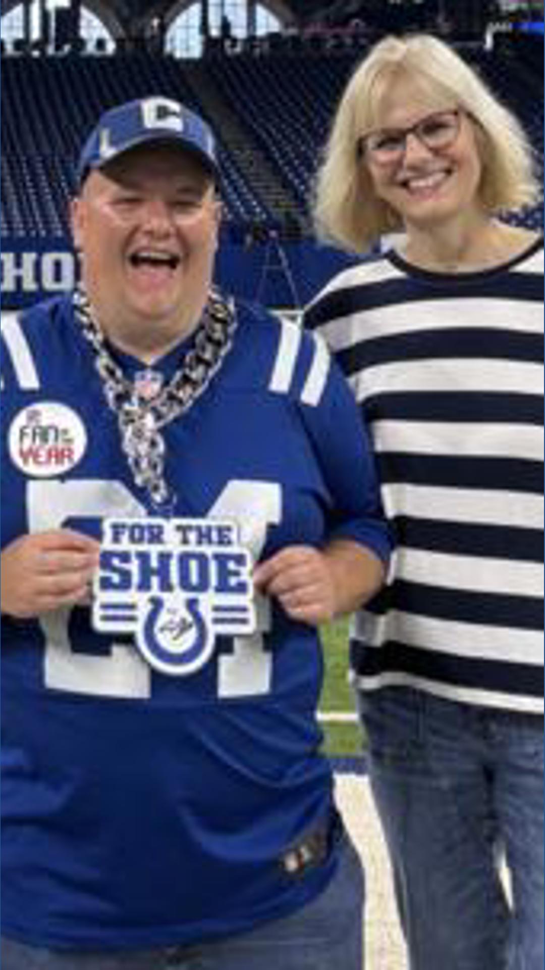 Colts superfan gets chance to perform at halftime | wthr.com