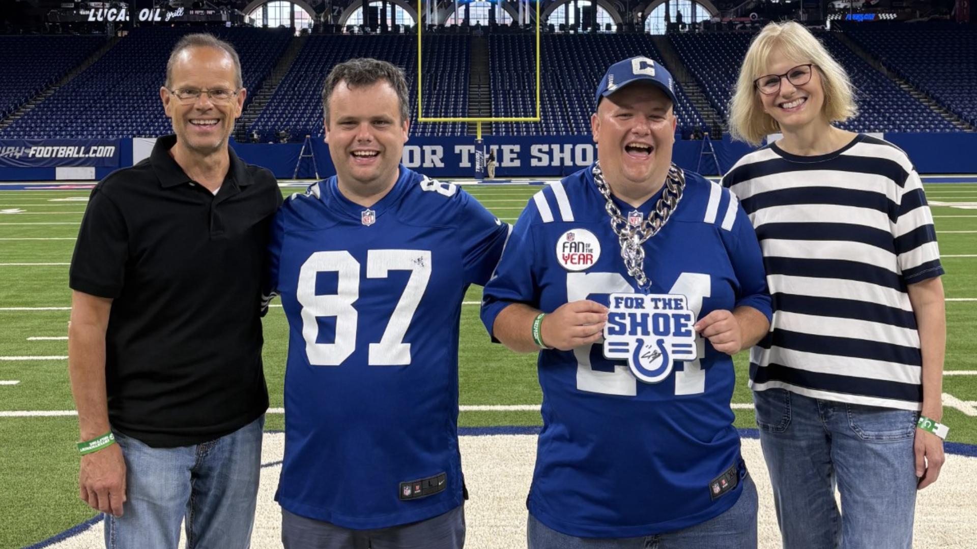 Colts superfan gets chance to perform at halftime | wthr.com