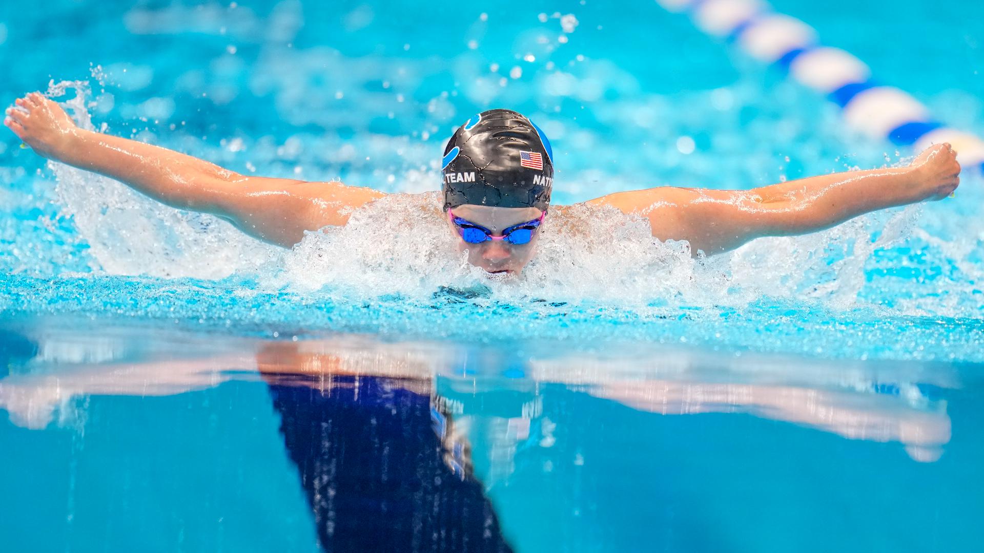 Alex Shackell qualifies for 200m butterfly finals in Paris | wthr.com