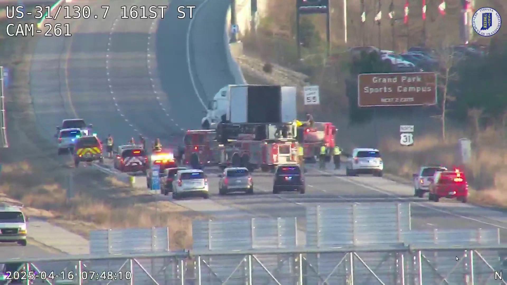 1 killed in Westfield crash involving car and semi | wthr.com