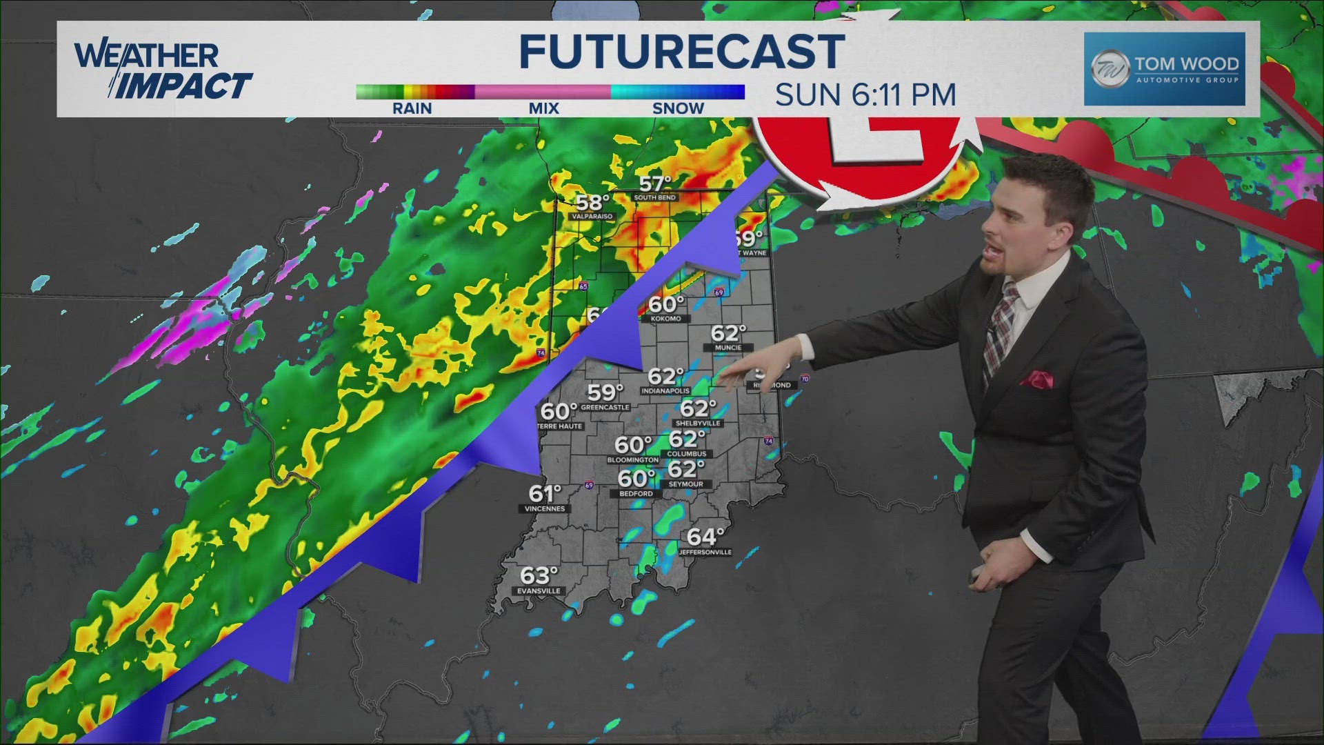 13Weather forecast | Friday, Dec. 26 | Noon update | wthr.com
