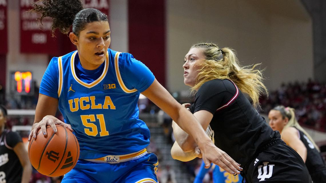 No. 1 UCLA women cruise past Indiana 73-62 | wthr.com