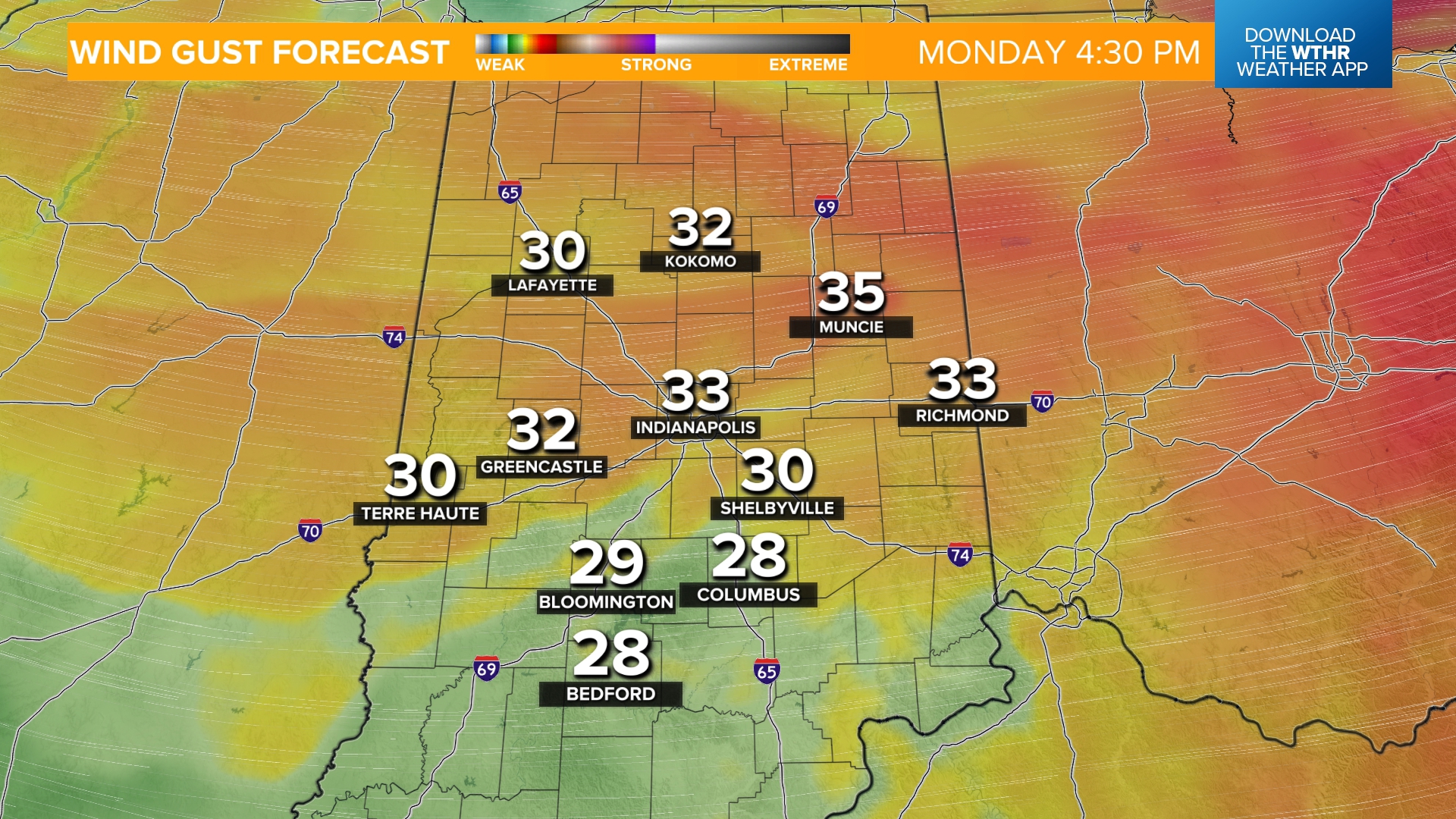 Two rounds of rain Tuesday in central Indiana | Weather Blog | wthr.com