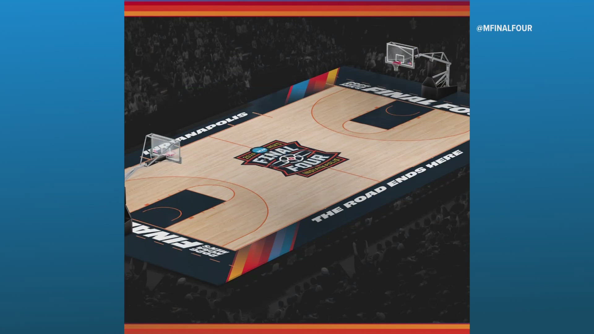 Check out the 2026 NCAA Final Four court design, coming to downtown ...