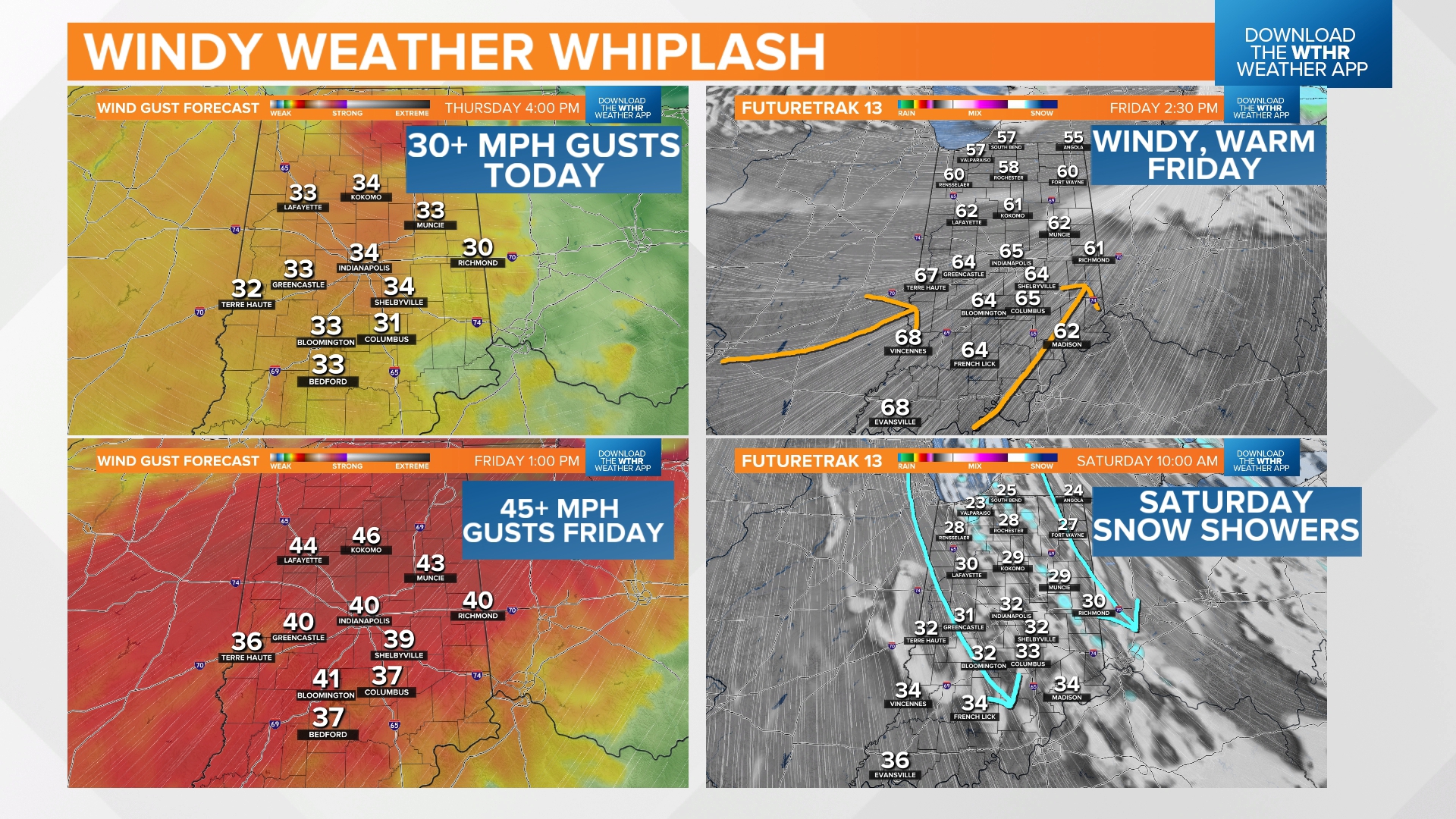 Wild weather whiplash ahead in central Indiana | wthr.com
