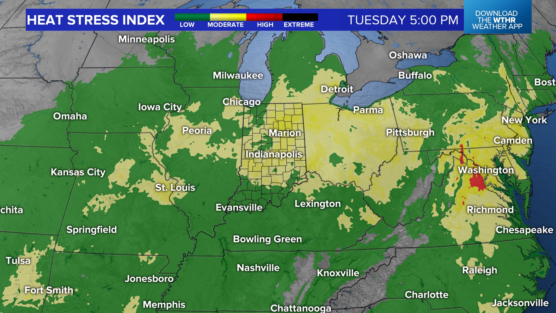 How is the wet bulb globe temperature different from temperature ...