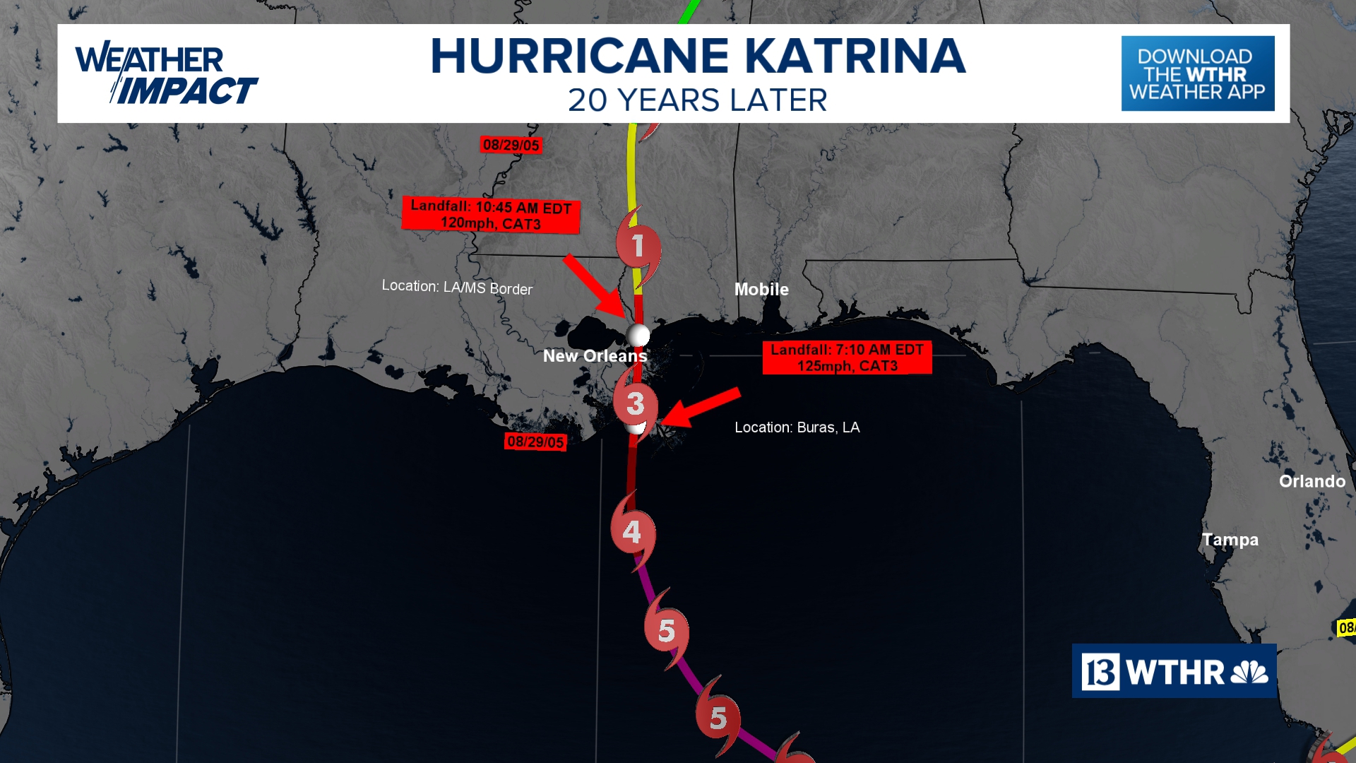Remembering Hurricane Katrina 20 years later | wthr.com