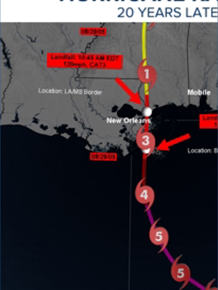 Remembering Hurricane Katrina 20 years later | wthr.com