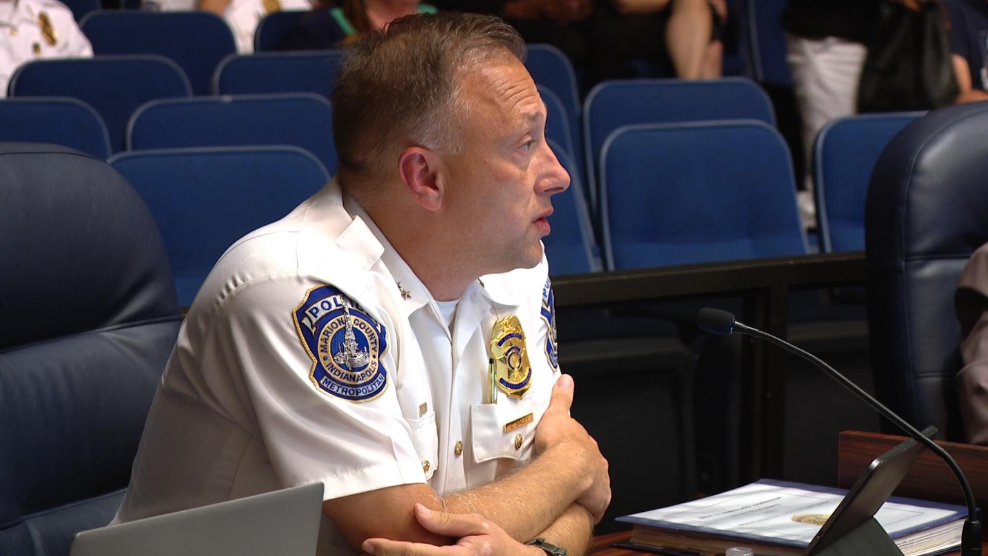IMPD chief presents department's 2026 budget to council committee ...