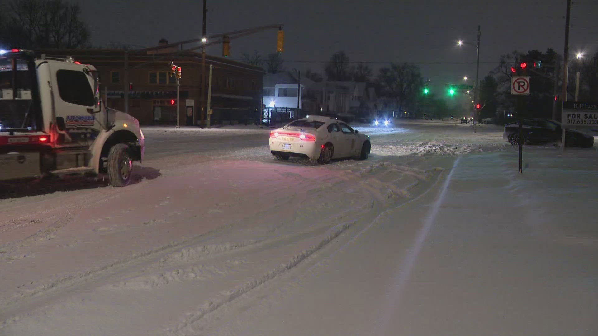 Roads worsening in Marion County as winter storm continues | wthr.com