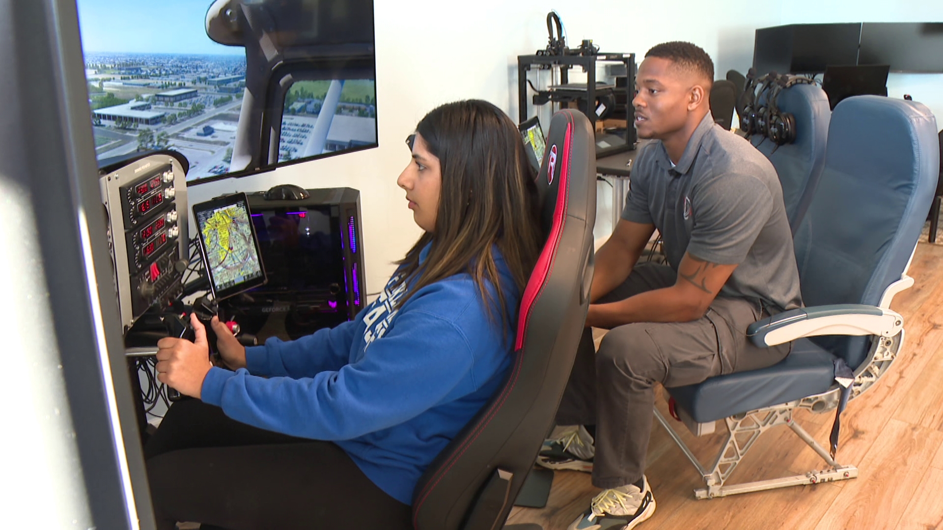 Franklin Central junior breaking barriers as a pilot | Inspiring ...