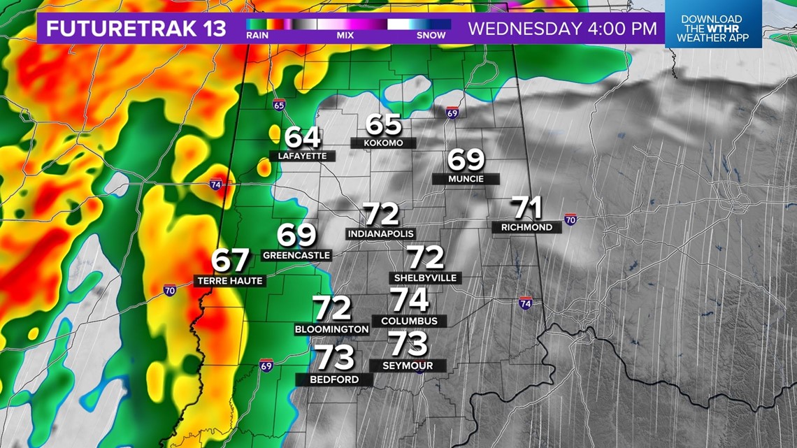 Weather Blog Warm Windy Stormy Wednesday Wthr