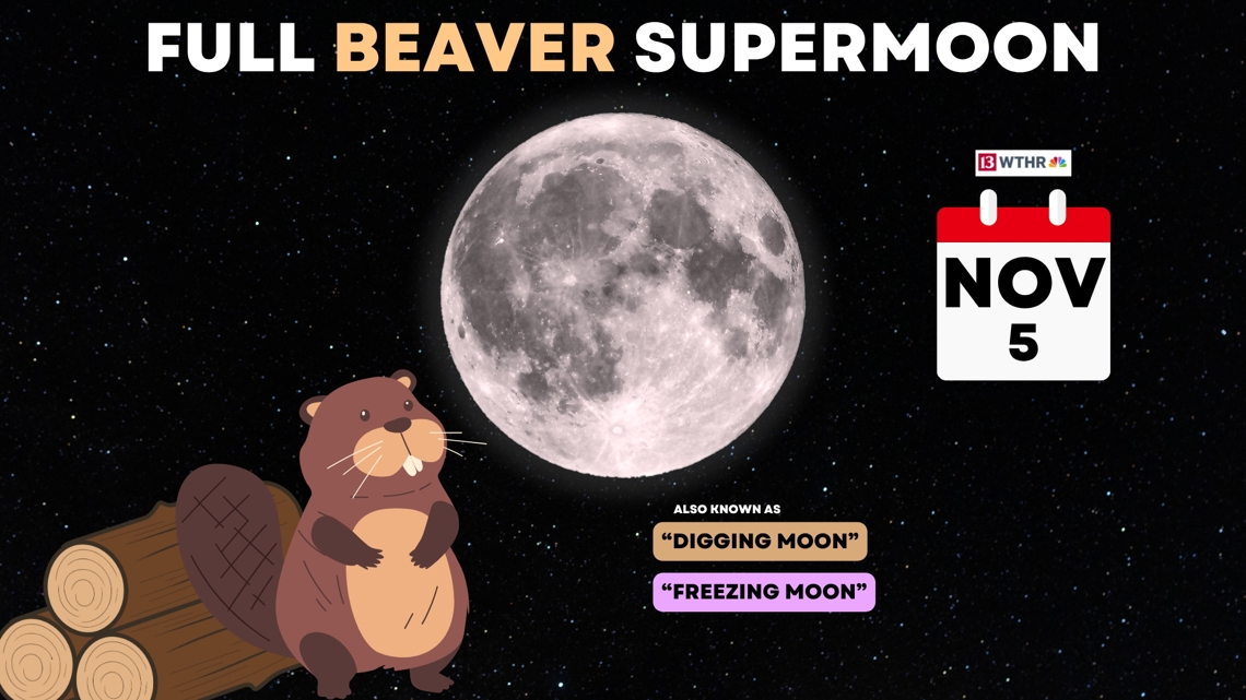 Indiana’s largest supermoon of the year rises tonight! | 13Weather Blog ...
