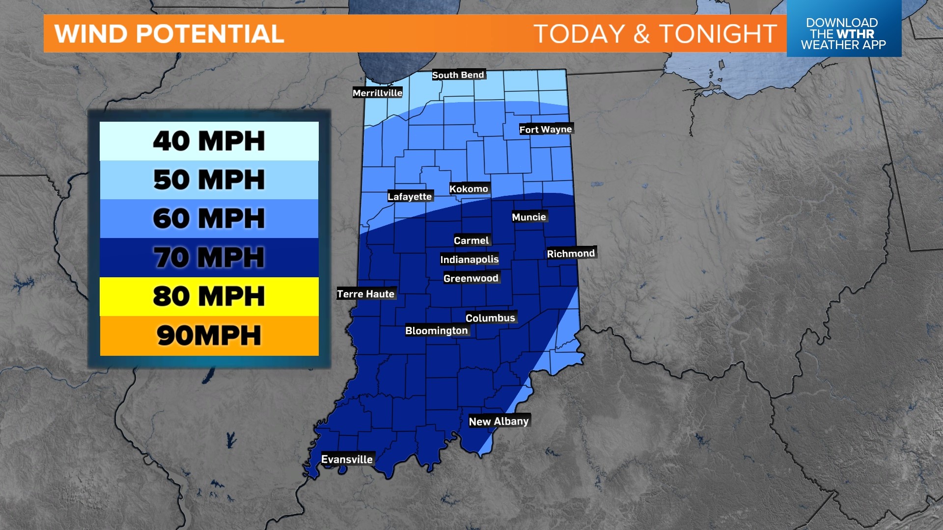 When will severe storms hit Indiana today? | wthr.com