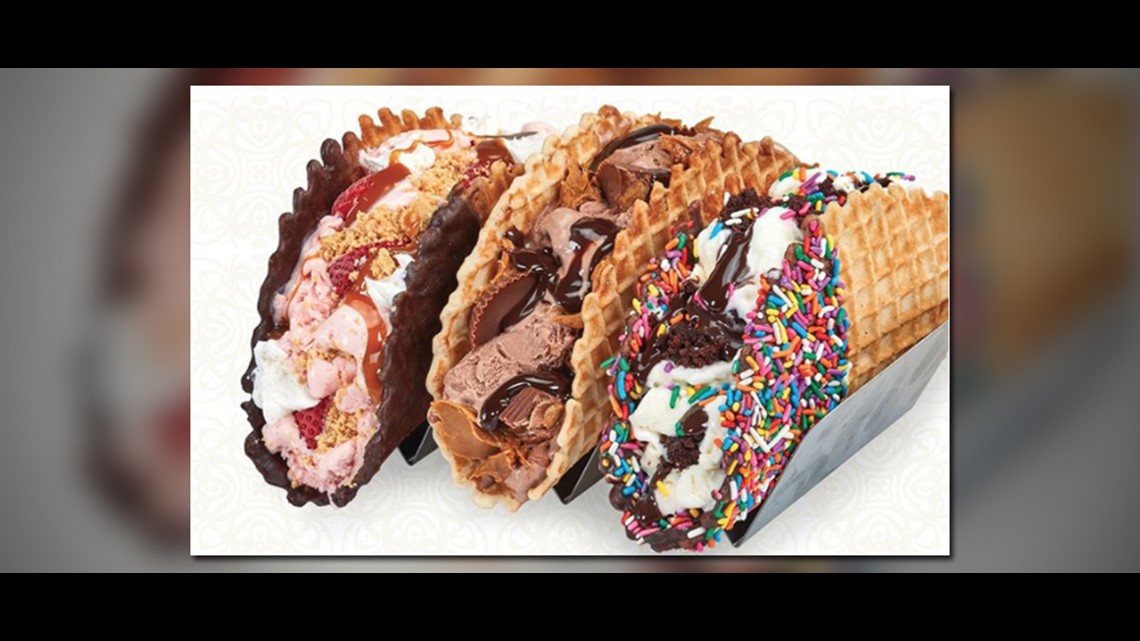 Cold Stone Creamery celebrating Cinco de Mayo with waffle cone tacos ...