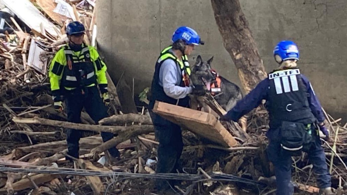 GALLERY: Indiana Task Force 1 responds to Kentucky flooding | wthr.com