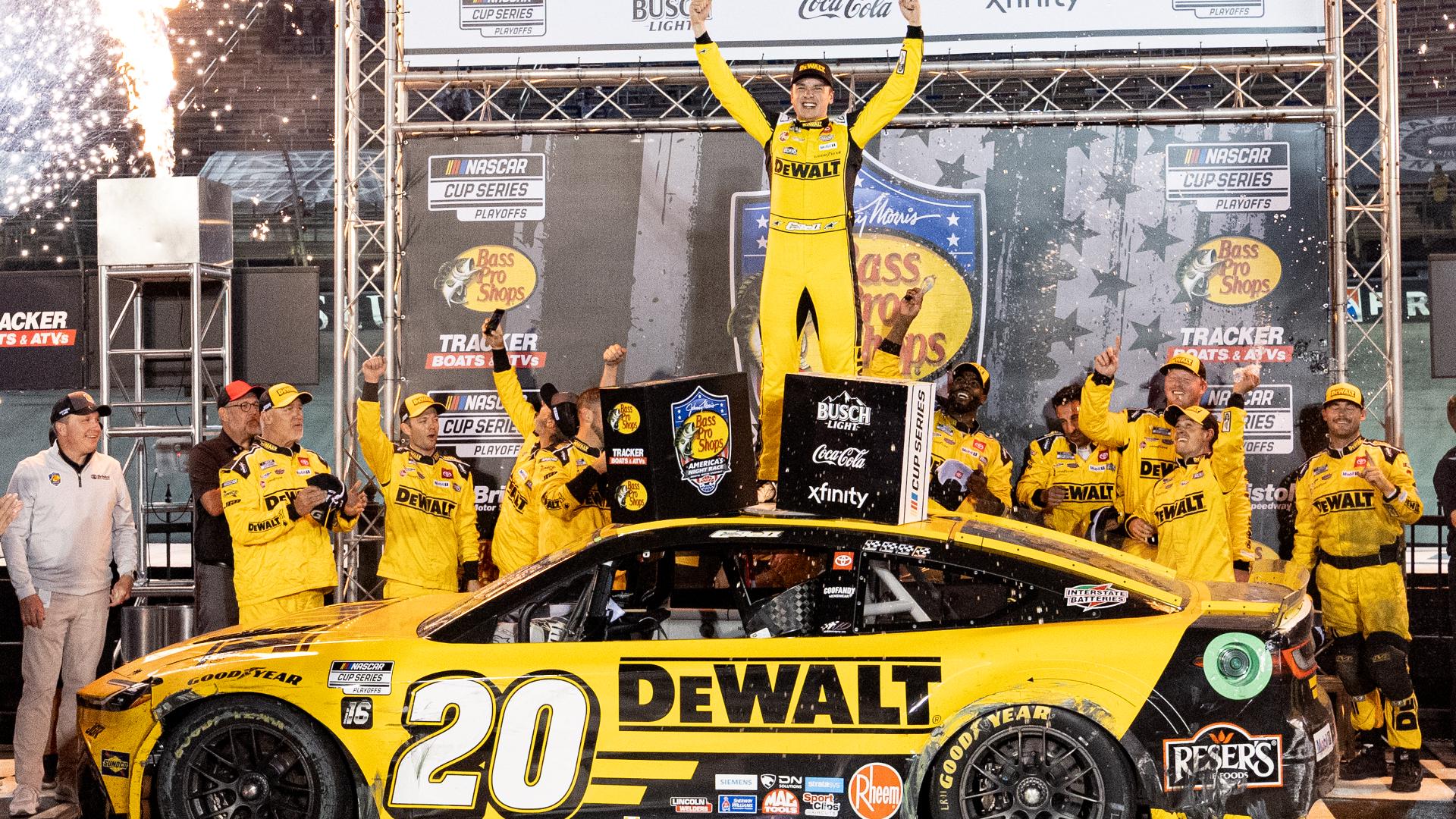 Christopher Bell wins Bass Pro Shops Night Race at Bristol | wthr.com