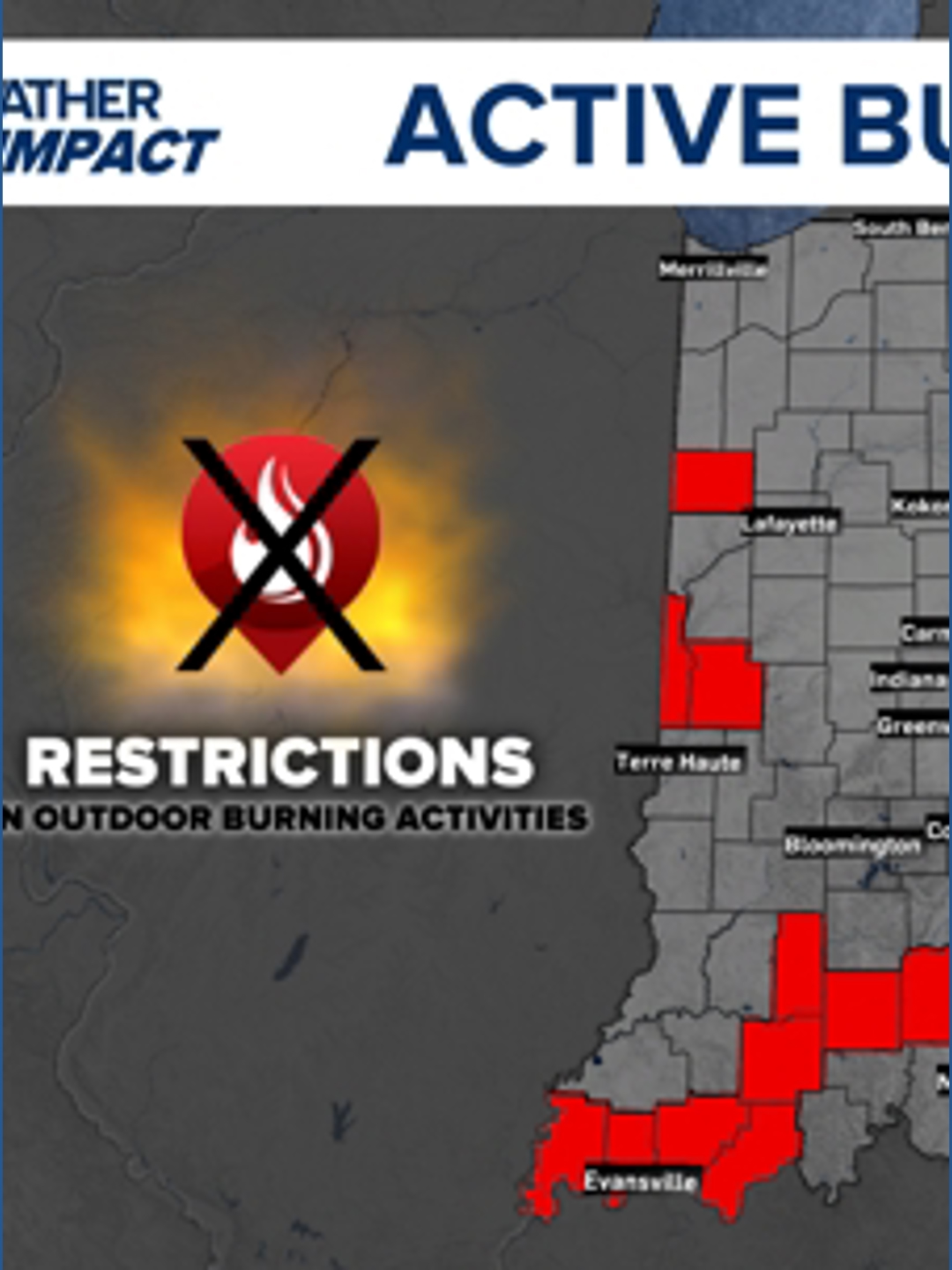 Burn bans possible as Indiana faces dry, warm weather | 13Weather Blog ...