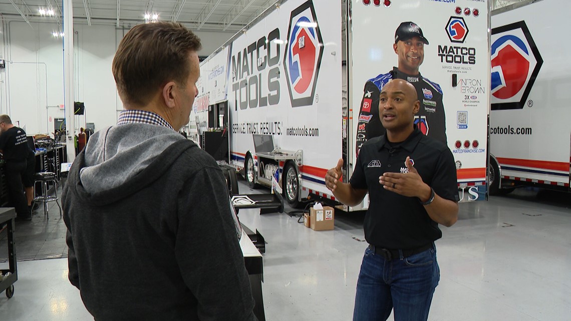 Antron Brown owns new racing team, AB Motorsports | wthr.com