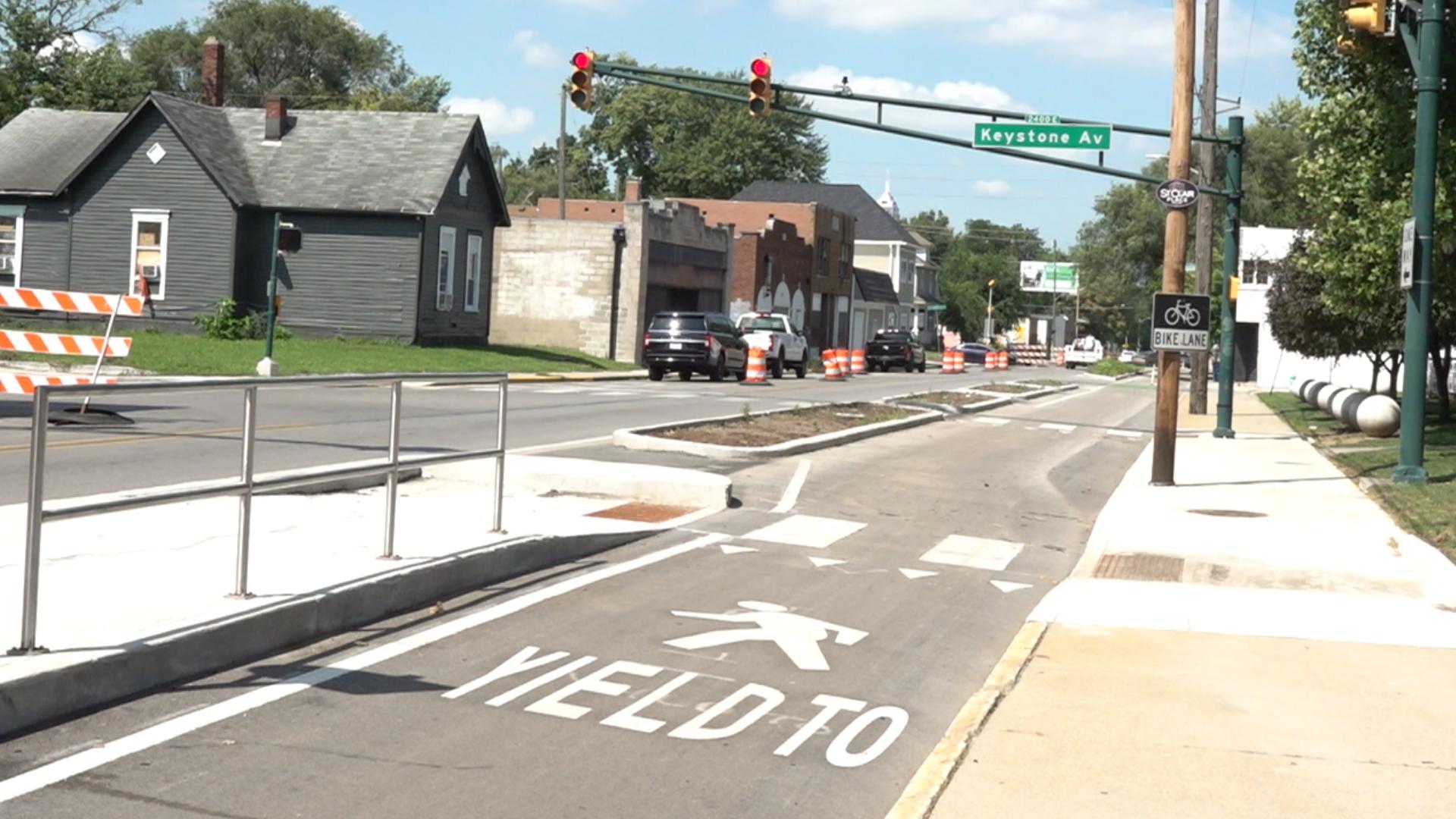 Michigan, New York streets open to two-way traffic Monday | wthr.com