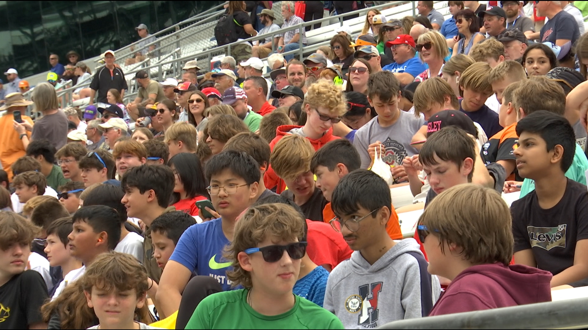 Students take field trip for 'Fast Friday' at IMS | wthr.com