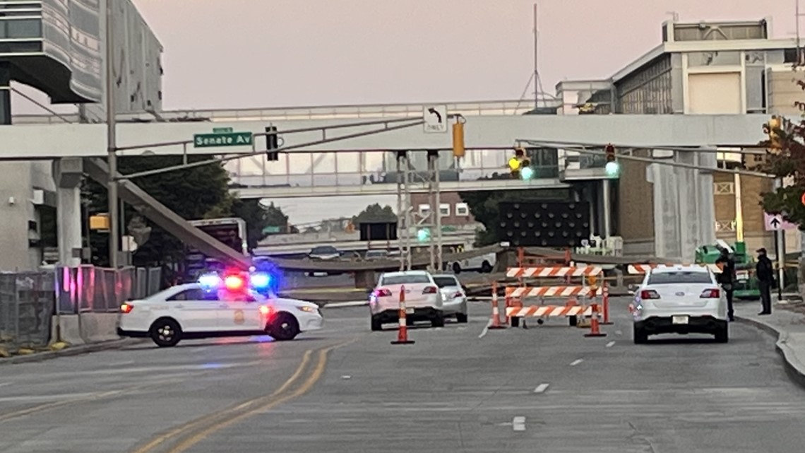 Man killed due to large beam collapsing on Indy's near north side ...