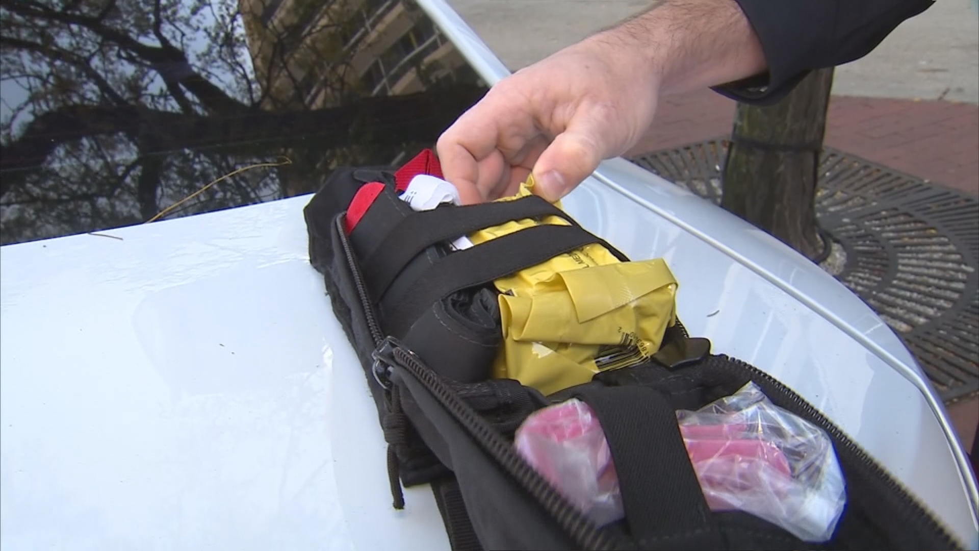 Tourniquet saves IMPD officer following shooting, trauma kits in short ...