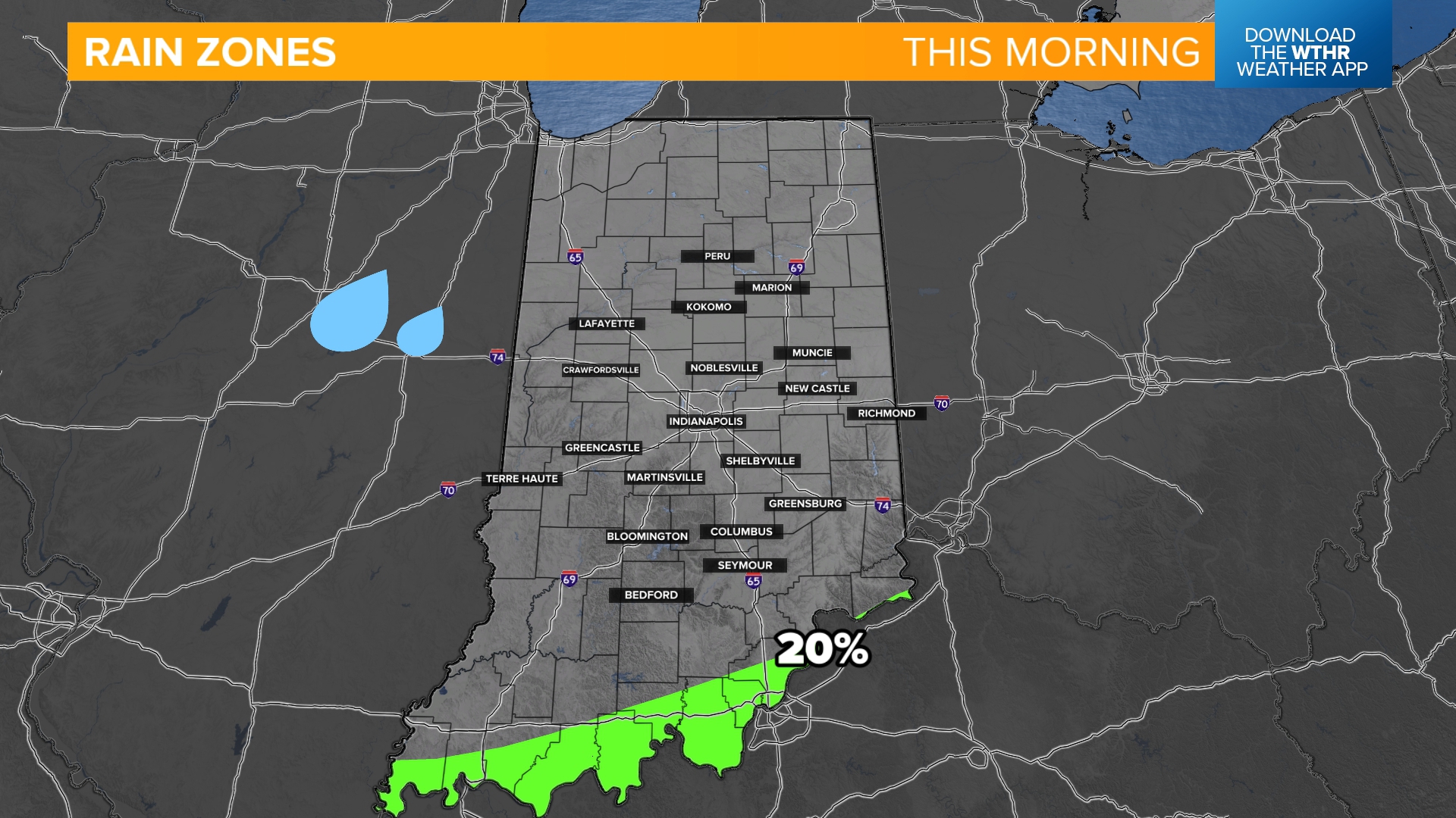 Warm front brings humid air and storm chances to Indiana for rest of ...