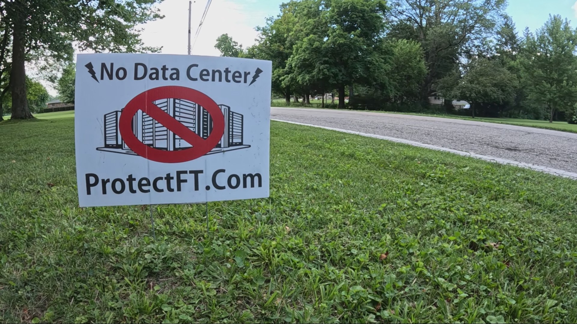 Group opposing Franklin Township data center post billboards across ...