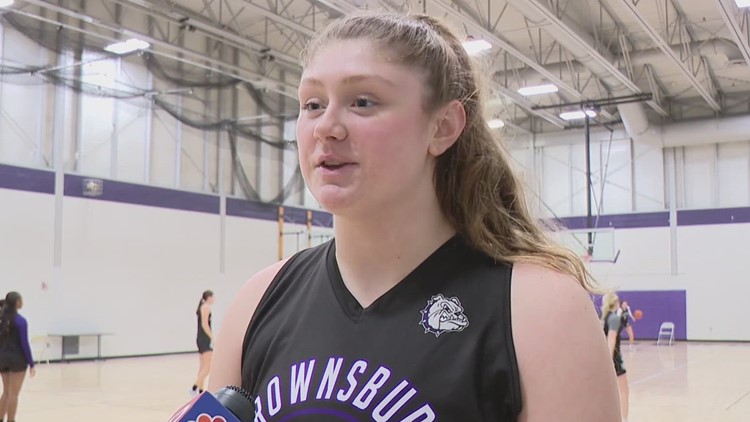 Avery Gordon leads Brownsburg into girls sectional tournament | wthr.com