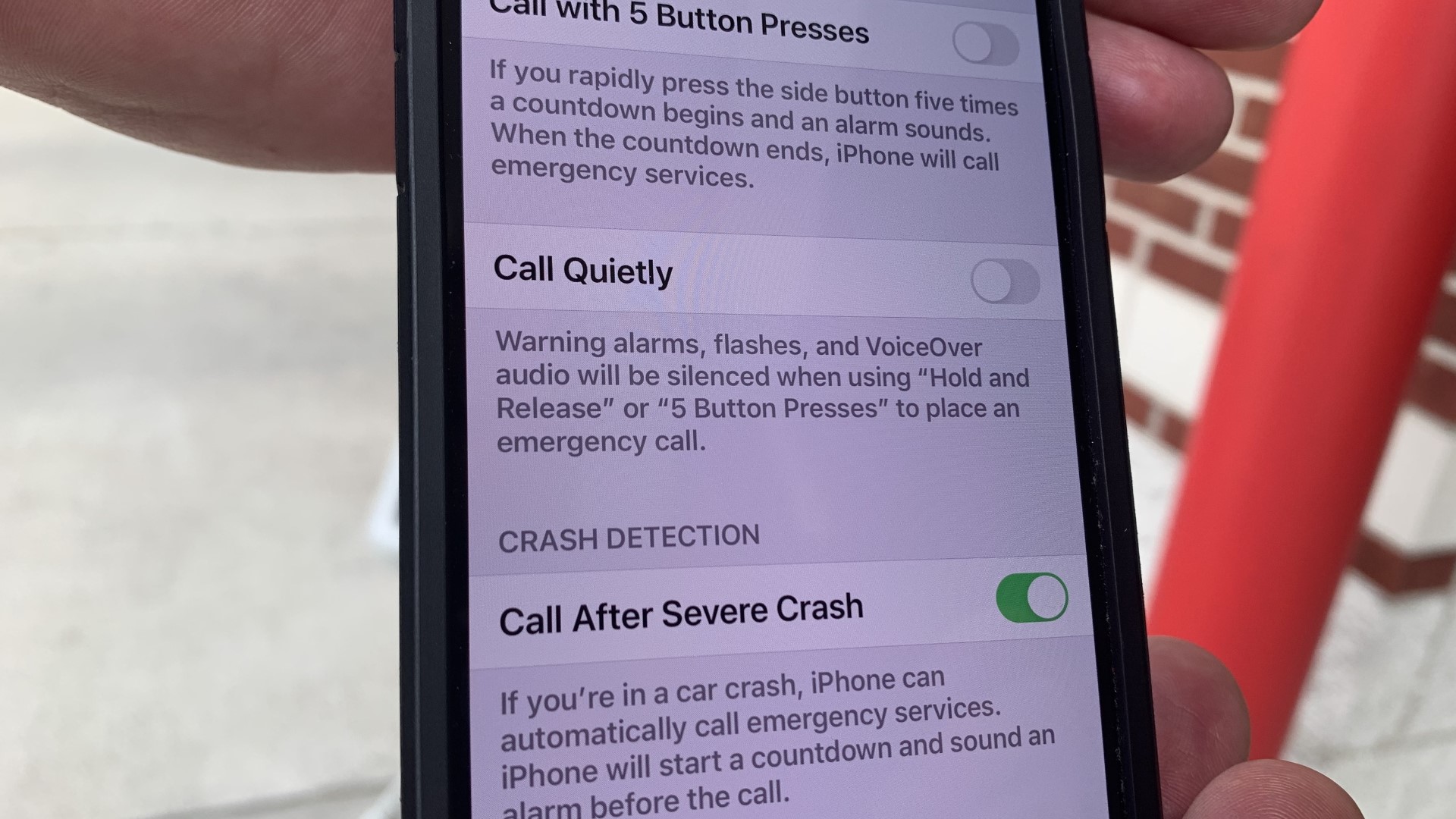 iPhone crash detection sometimes triggers false positives | wthr.com