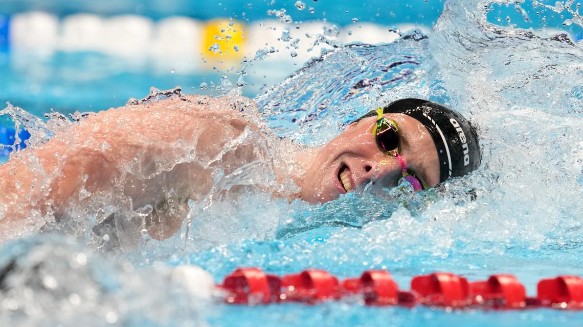 Carmel swimmers make waves during night 2 of U.S. Olympic Trials | wthr.com