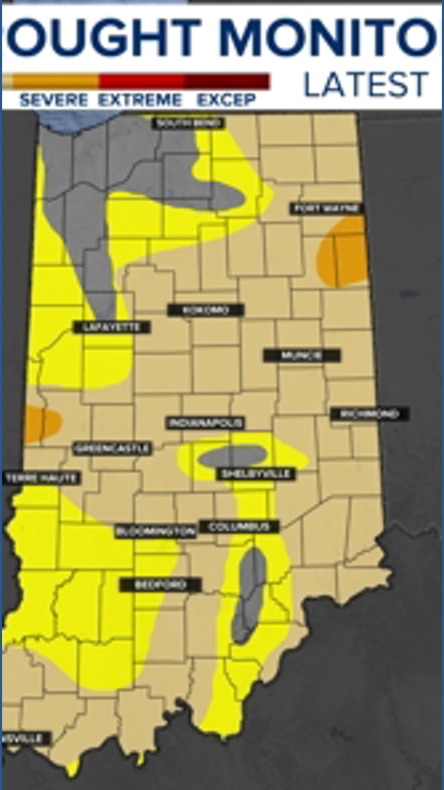 Is the drought worsening across Indiana? | 13Weather Blog | wthr.com