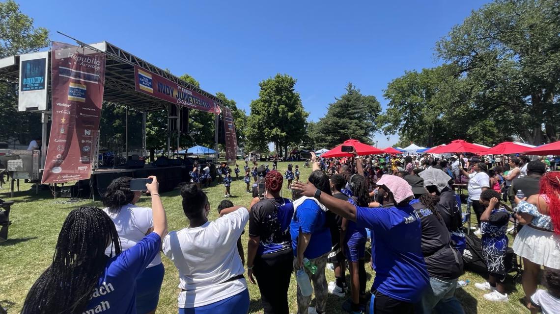 Thousands celebrate Indy Juneteenth Festival at Military Park | wthr.com