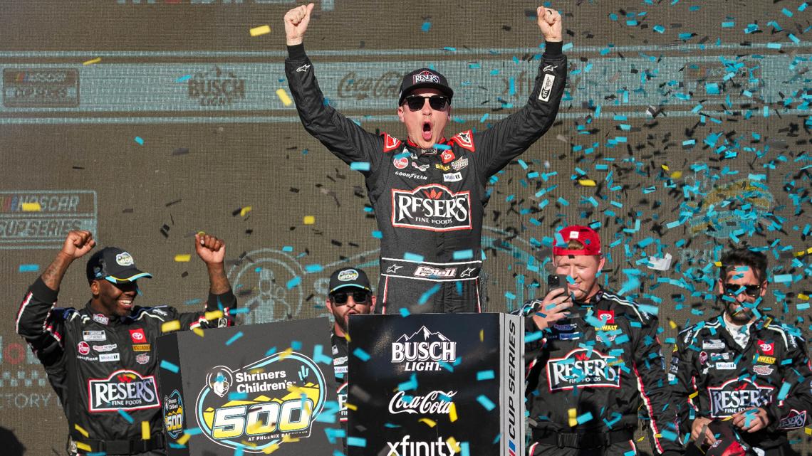 Christopher Bell wins NASCAR Cup race at Phoenix Raceway | wthr.com