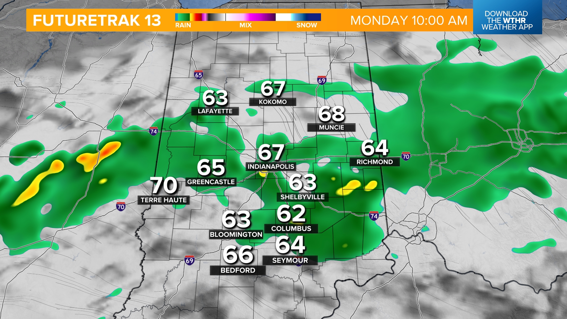 What will the weather be like on Mother's Day in central Indiana ...