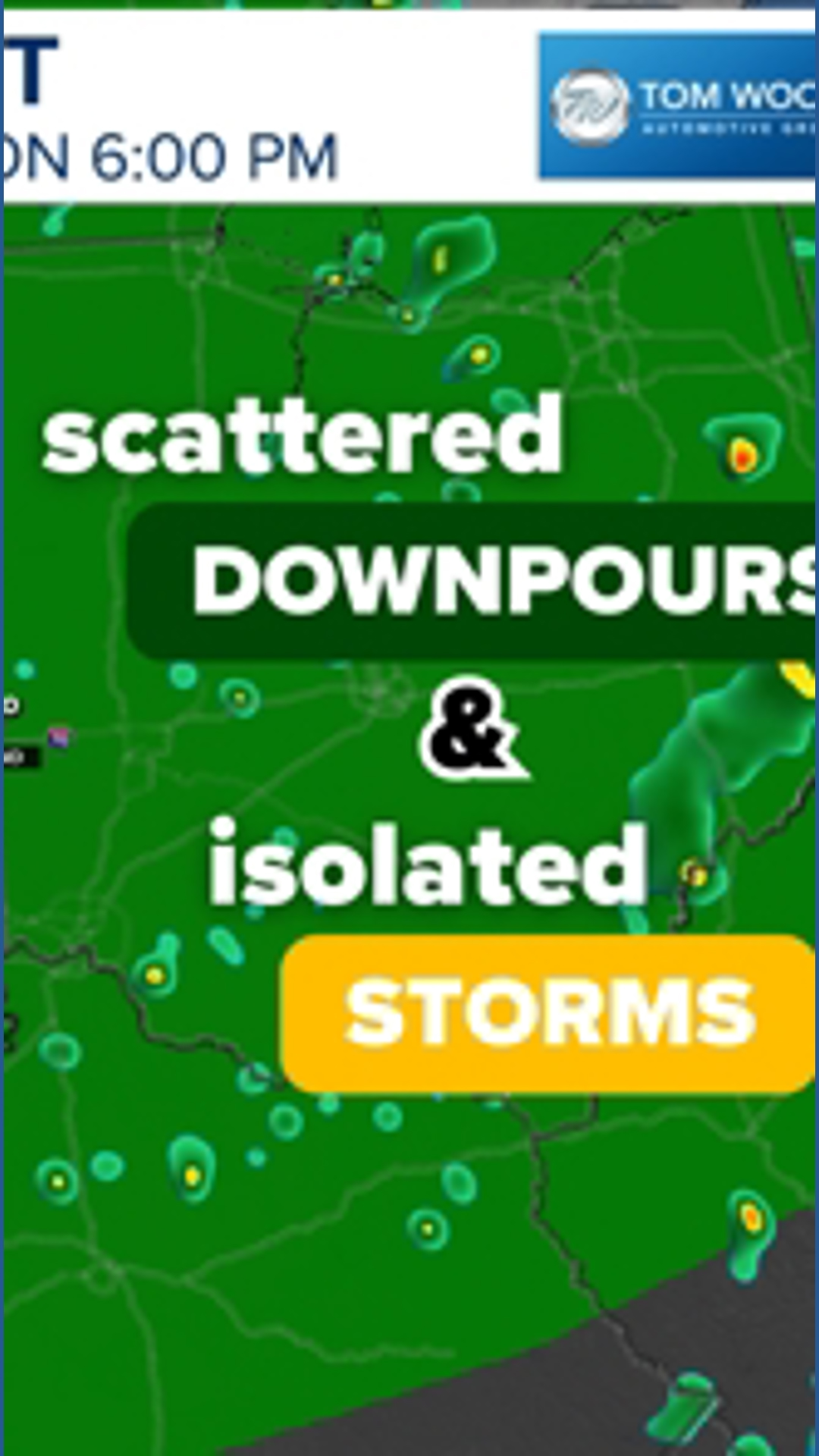 Rain Monday for Indiana: Scattered showers, evening storms and relief ...