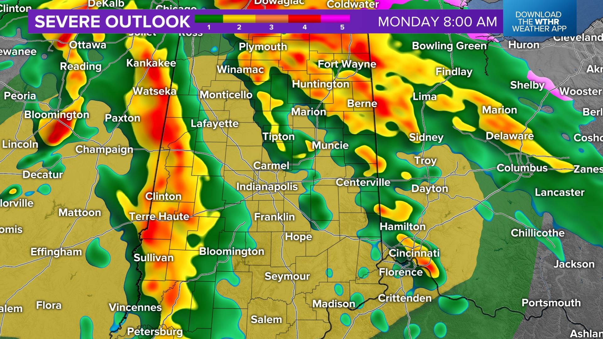 Weather Blog: Stormy Monday with possible severe weather, winds | wthr.com