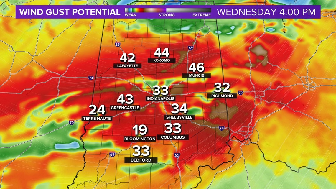 Warmer And Windy Wednesday Wthr