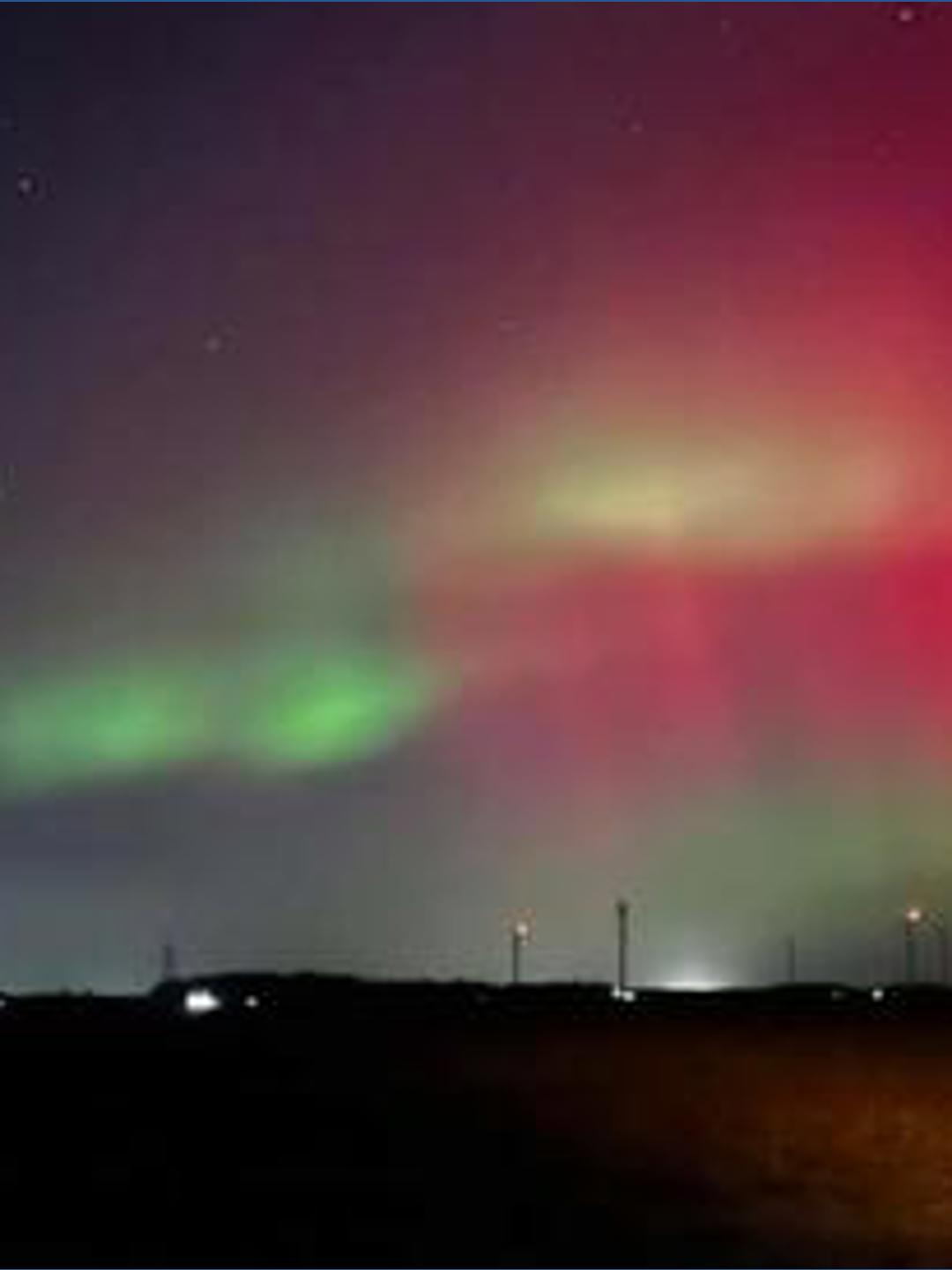 Northern lights give dazzling display in Indiana sky Tuesday night ...