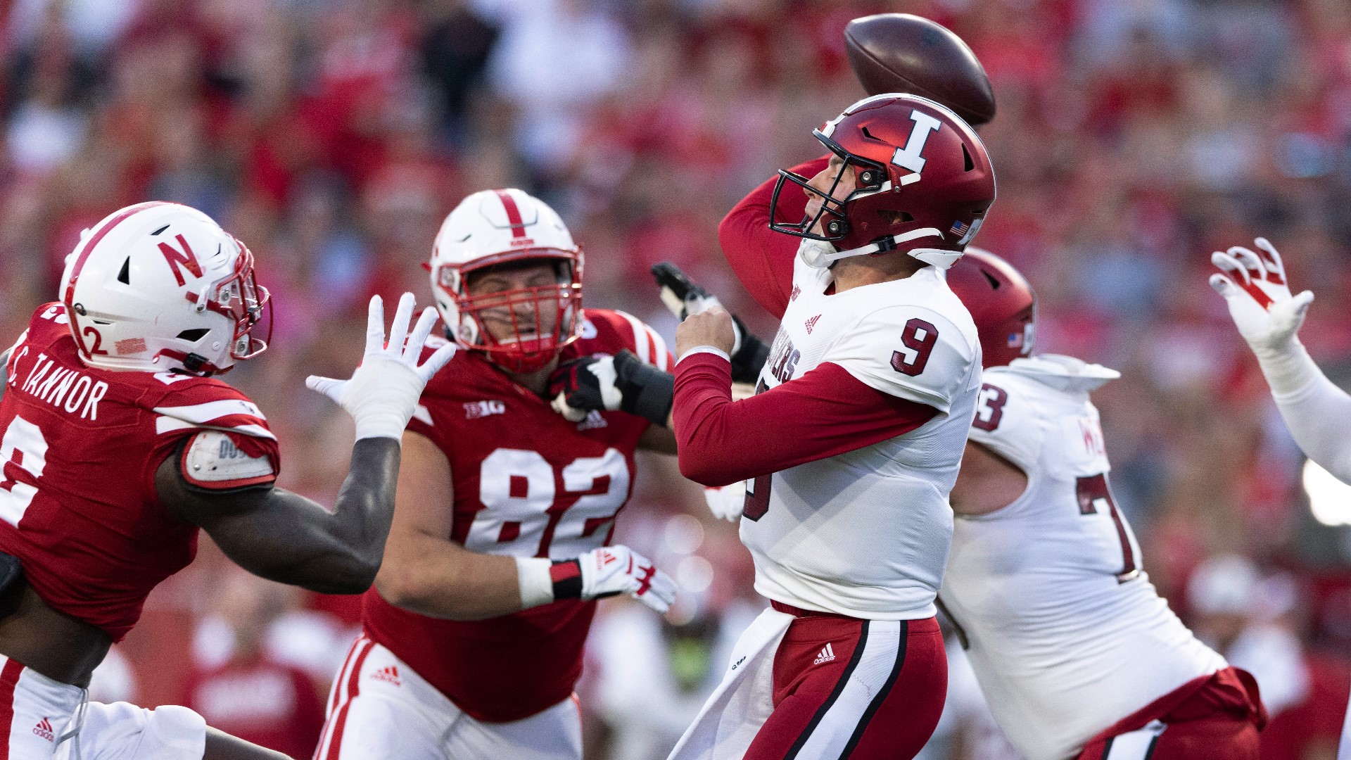 Nebraska beats Indiana 35-21 Saturday night | wthr.com