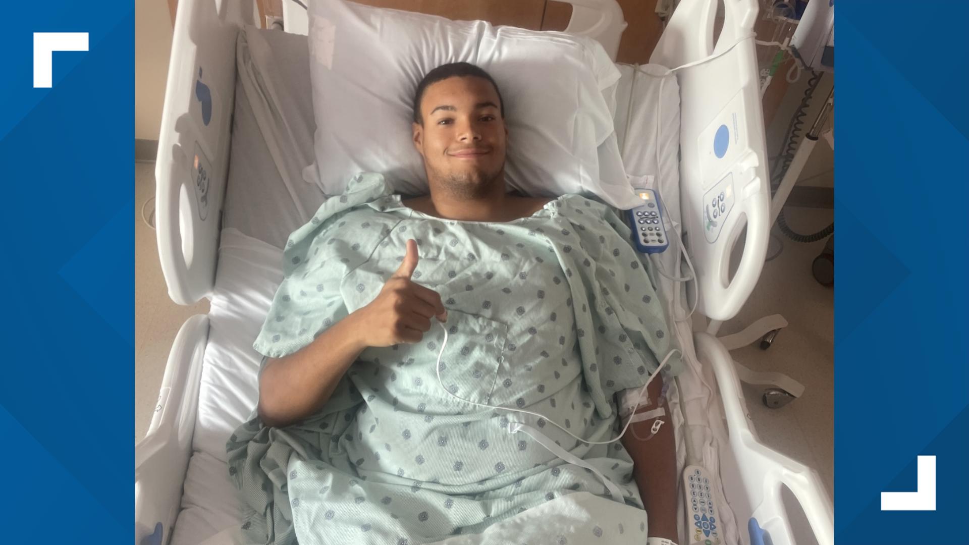Southern Indiana football player recovering from 'serious injury ...