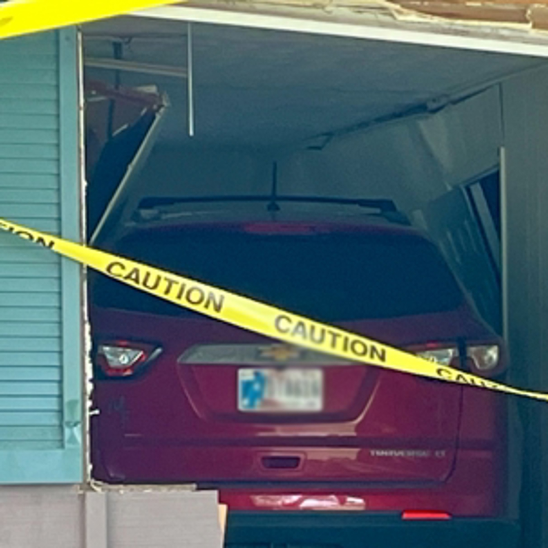 Car crashes into home on Indy's east side | wthr.com