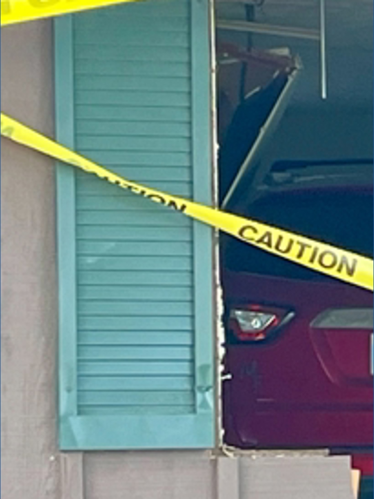 Car crashes into home on Indy's east side | wthr.com