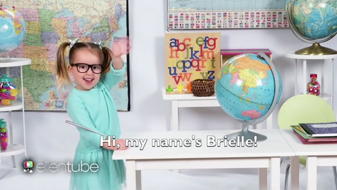 WATCH: This 4-year-old whiz is 'Brielle-iant,' really | wthr.com