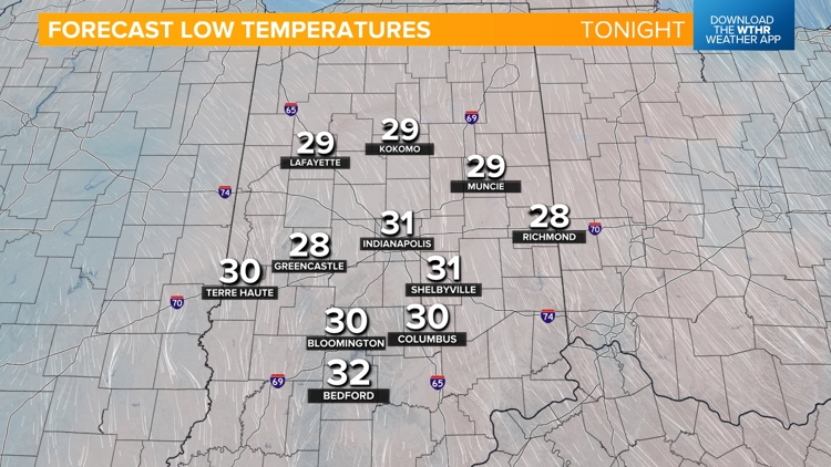 Frost and freeze warning issued tonight for Indiana | wthr.com