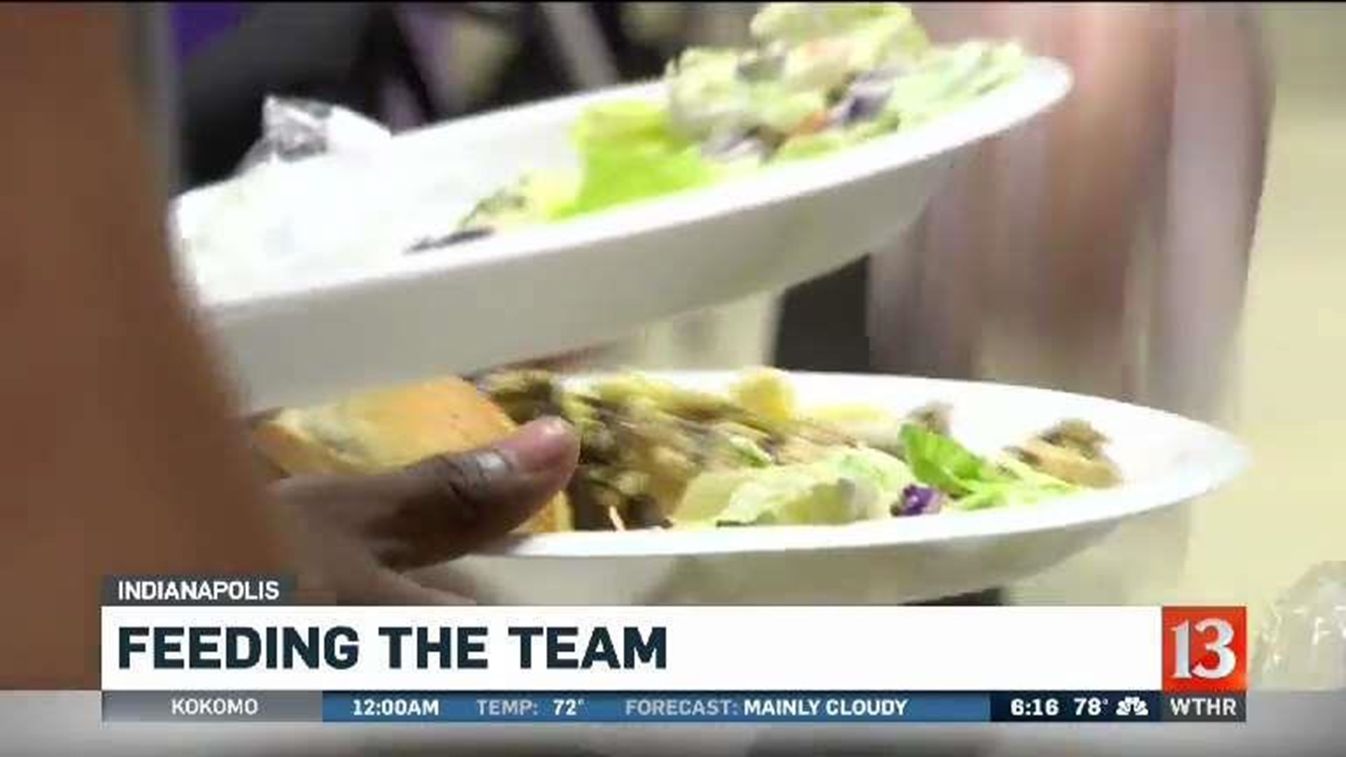 City high school football teams well fed before Friday night games ...