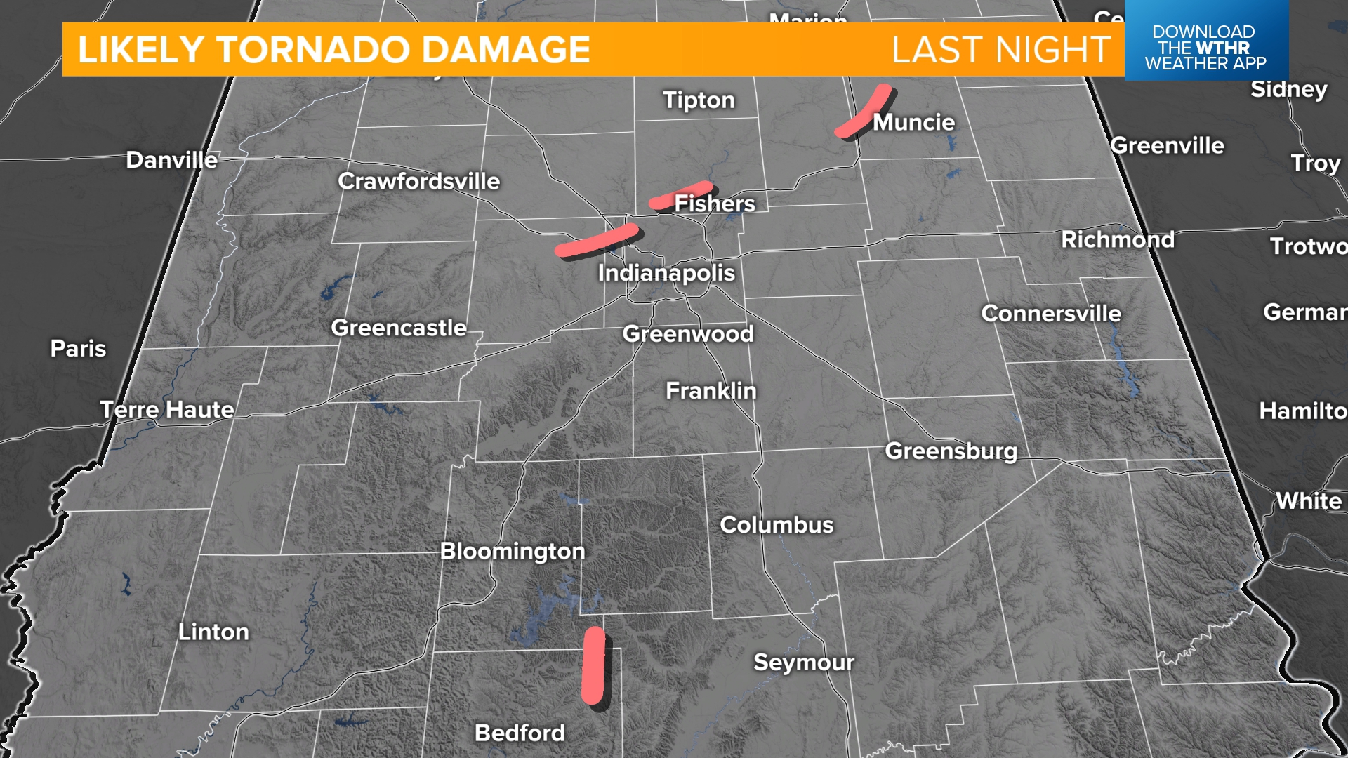 Tornadoes hit central Indiana, assessments underway | Indiana damage ...