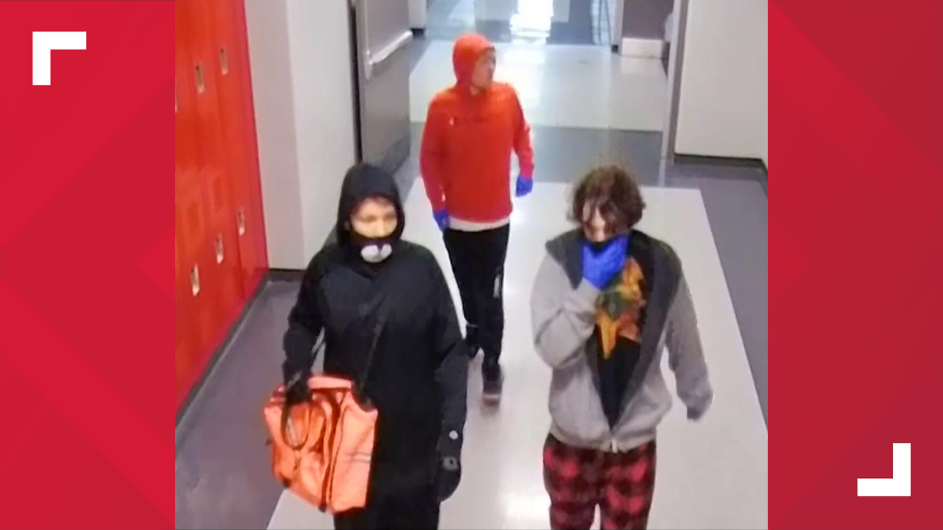 New Palestine police seek suspects in burglary at high school | wthr.com