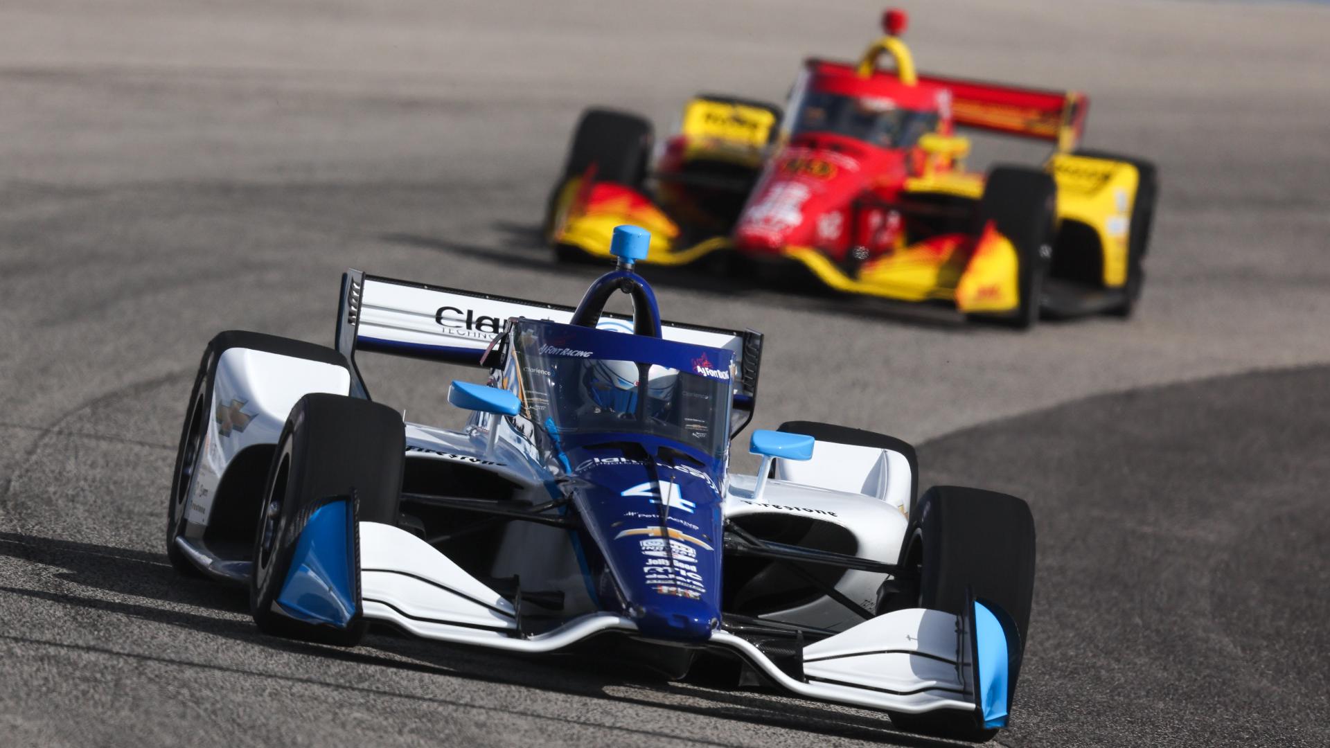 Christian Rasmussen wins maiden IndyCar Series race at Milwaukee | wthr.com